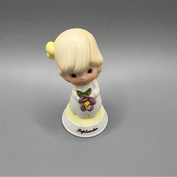 Lefton | Accents | Lefton China Hand Painted Girl September Floral ...